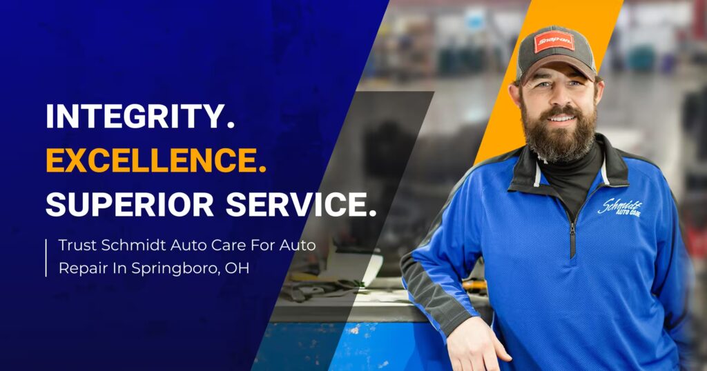 ASE-Certified Auto Service In Springboro | Schmidt Auto Care